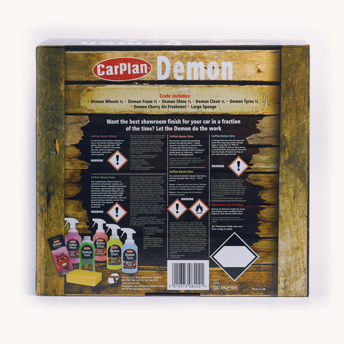 Carplan Demon Shine 7Pce Detailing Kit – WWW.PLANETAUTO.IE