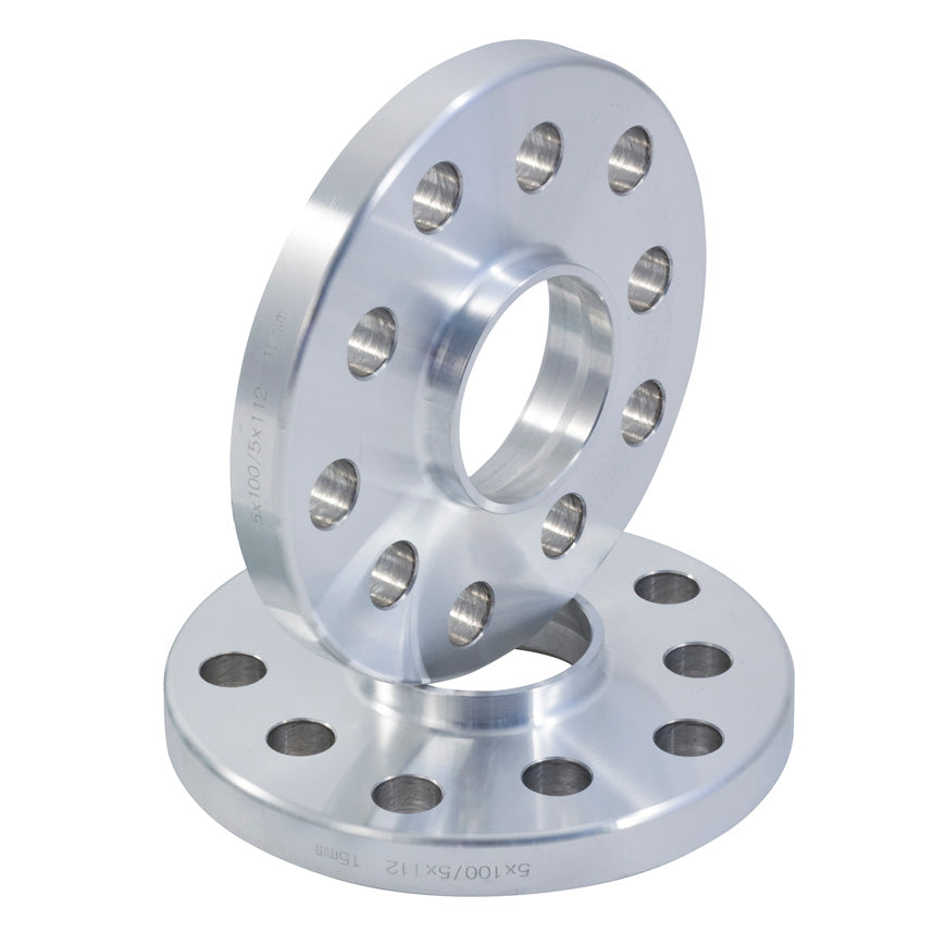 15mm Spacer Pair 5 x 100 - 5 x 112 – WWW.PLANETAUTO.IE