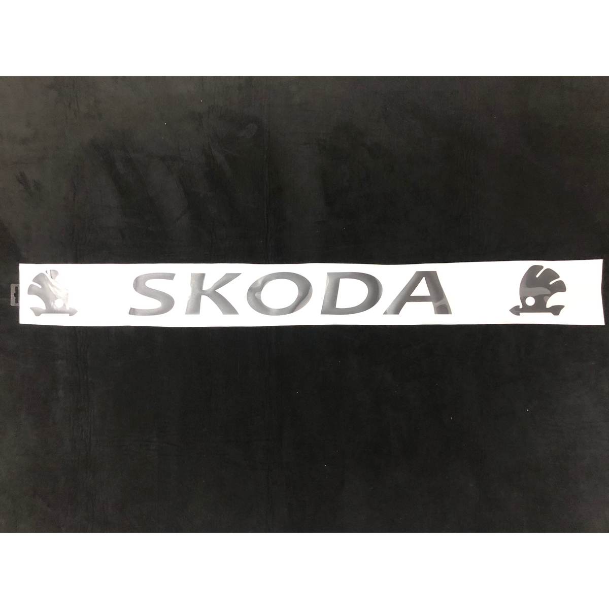 Vinyl decal 38" x 4" Skoda Black – WWW.PLANETAUTO.IE