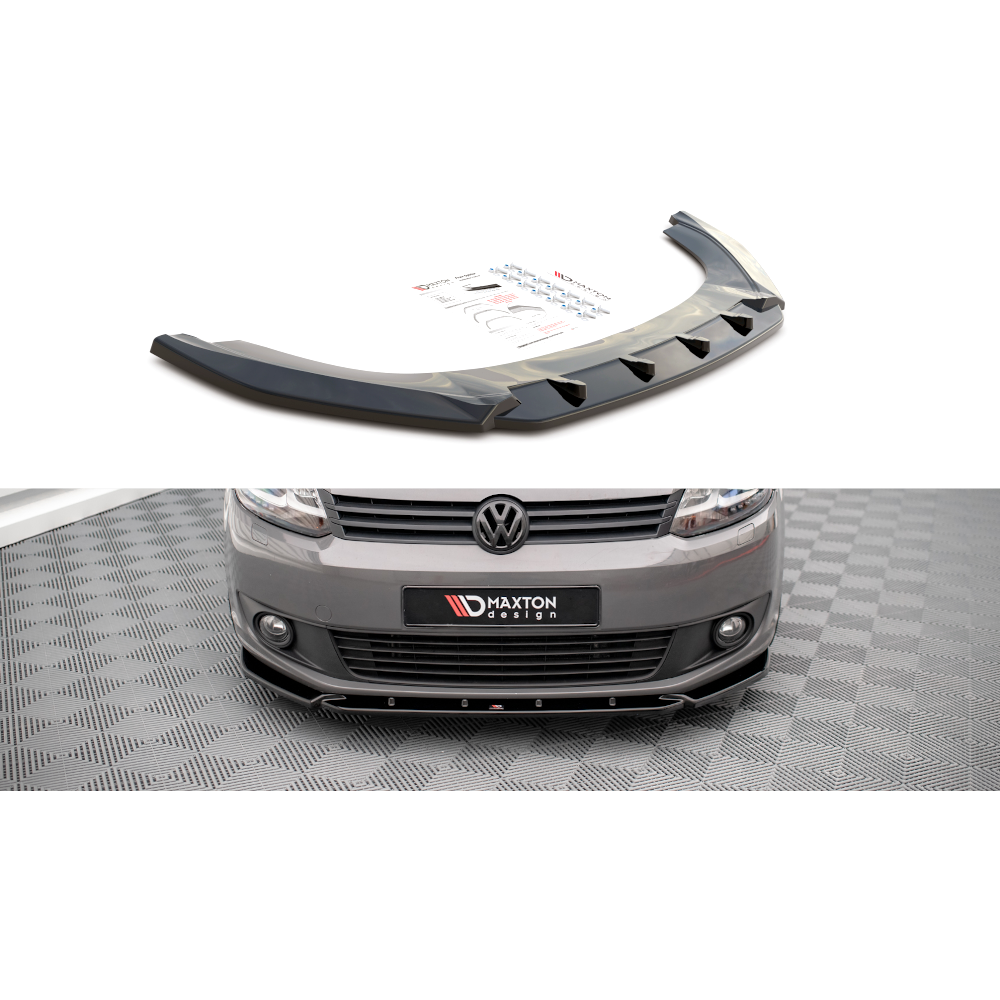 Maxton Design VW Caddy MK3 Front Splitter Gloss Black – WWW.PLANETAUTO.IE