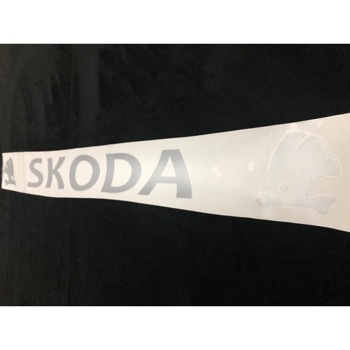 Vinyl Decal 48" X 4" Skoda Silver – WWW.PLANETAUTO.IE