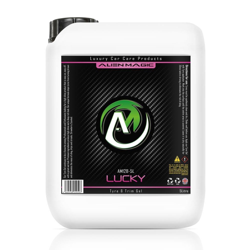 Alien Magic Lucky Tyre & Trim Gel 5 Litre – WWW.PLANETAUTO.IE